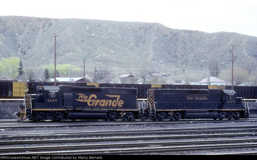 D&RGW 3109 and 3079